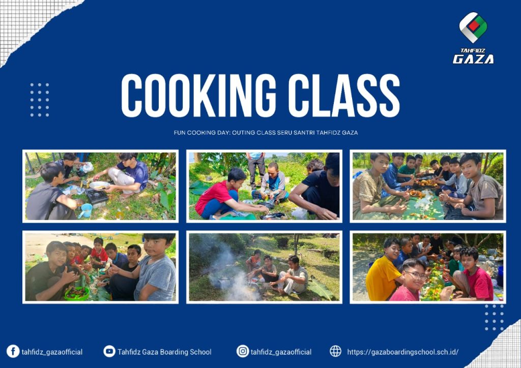 Fun Cooking Day: Outing Class Seru Santri Tahfidz Gaza – Tahfidz Gaza